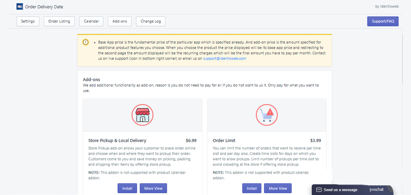 How to limit the number of orders with Order Limit add-on